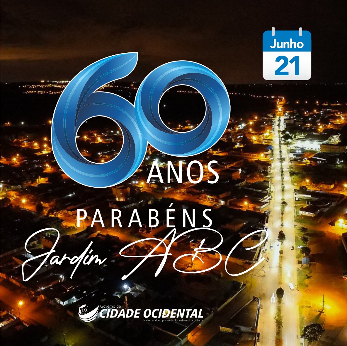 Jardim ABC, maior bairro de Cidade Ocidental completa 60 anos de ...